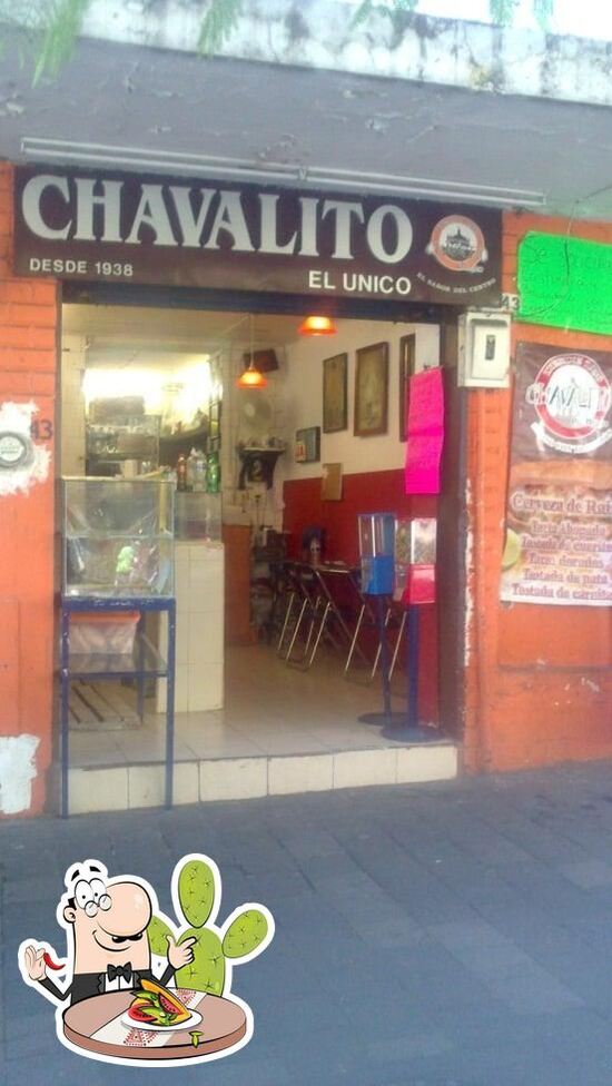 Menu at CHAVALITO EL UNICO restaurant, Guadalajara