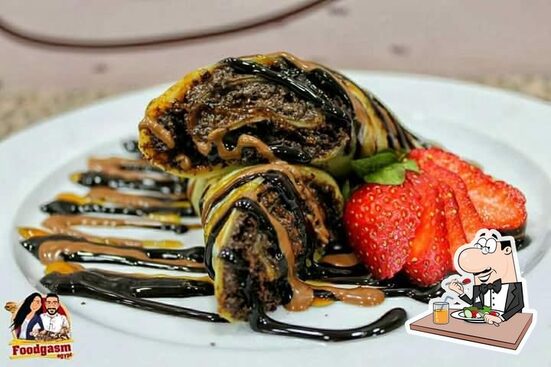 Carta del restaurante Chocolate Palace, Egipto