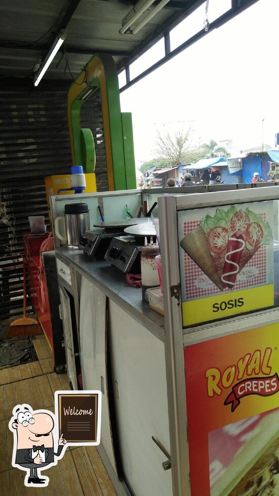 Carta del restaurante ROYAL CREPES, Indonesia