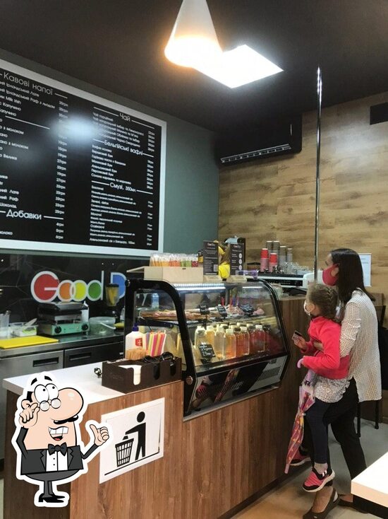 Menu at Good Day cafe, Vinnytsia