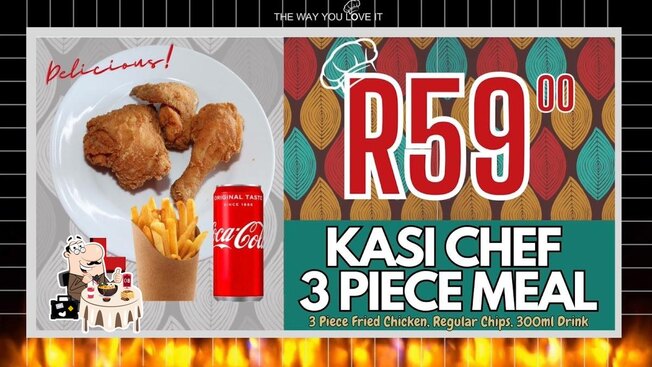 Menu at Kasi Chef Grill & Takeaway Phokeng restaurant, Phokeng