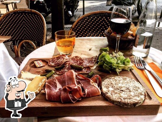Menu at Le Bailli de Suffren restaurant, Paris, 7 Av. de Suffren