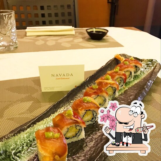 Menu da sushi navada ristorante, Verona