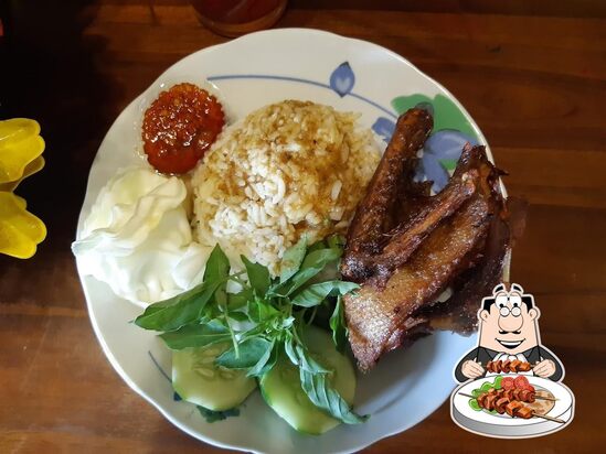 Menu at Bebek Si'Endul Khas Madura restaurant, Purwokerto