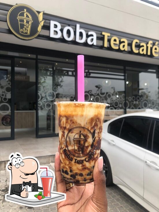 Menu au Boba Tea Café, Benoni