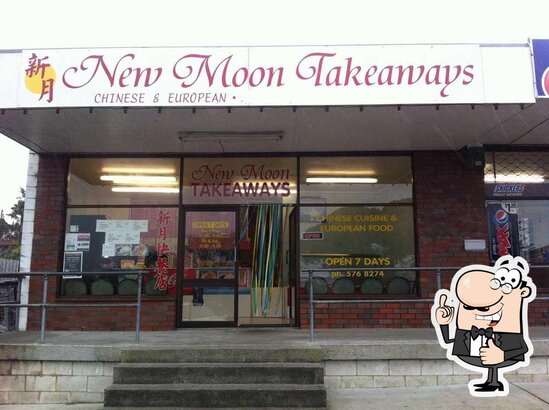 Menu at New Moon Takeaway restaurant, Auckland