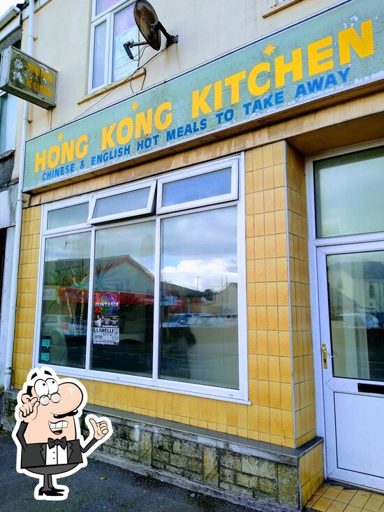 Menu at Hong Kong Kitchen fast food, Llanelli