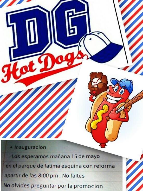 Menu at Los Dogos DG restaurant, Hermosillo
