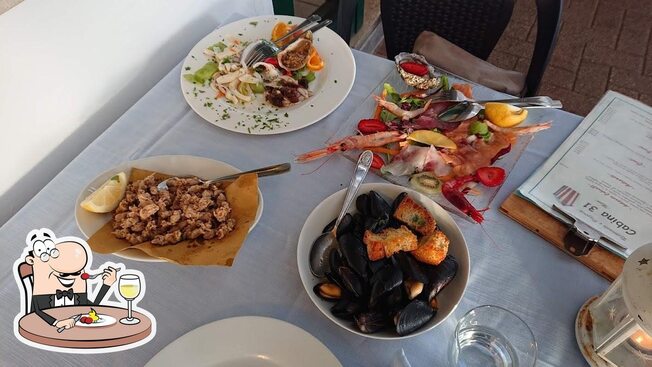 Menu da Stabilimento Ondina Fregene, Fregene