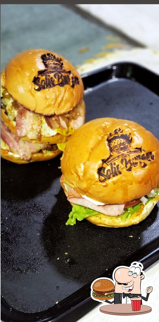 Menu at SOLIS BURGER restaurant, Manaus