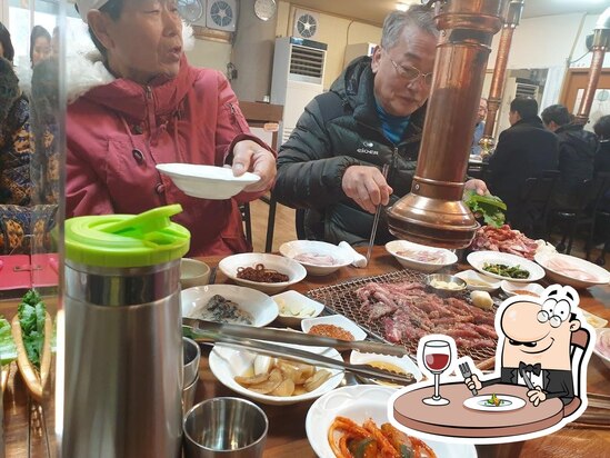 Menu at 머시기숯불구이 restaurant, Boseong-gun