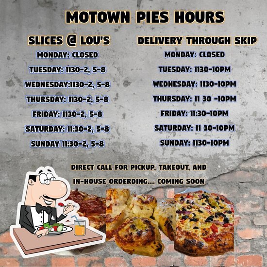 Motown Pies, North Bay - Restaurant menu, prices and reviews
