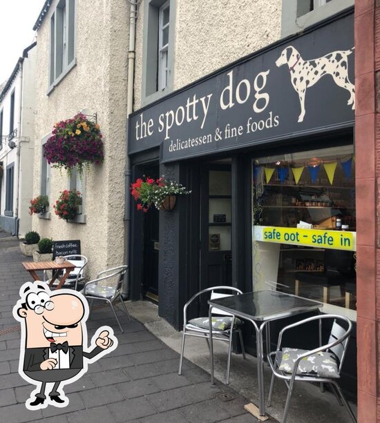 Menu at The Spotty Dog cafe, Lauder