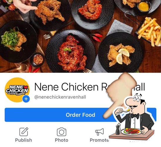 Menu at Nene Chicken restaurant, Ravenhall