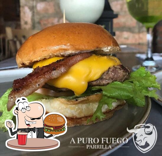 Menu at A PURO FUEGO pub & bar, Medellín