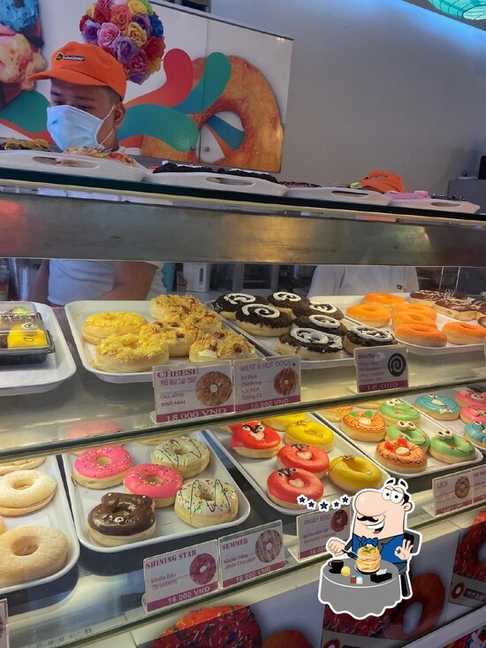 Menu at Donut World, Ho Chi Minh City, 210 Hai Bà Trưng