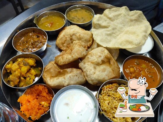 Menu at Hotel Anand Bhavan, Hyderabad, 1-4-178