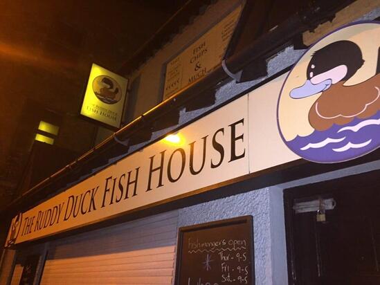 Menu at Ruddy Duck Fish House restaurant, Holywood