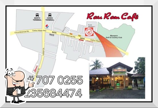 Menu at Rau-Ram Restaurant, Bacolod