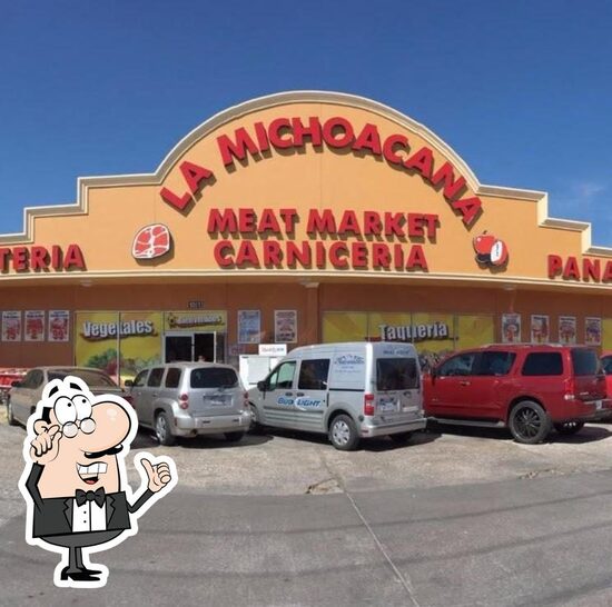 Menu at La Michoacana Meat Market restaurant, Jacinto City, Market St