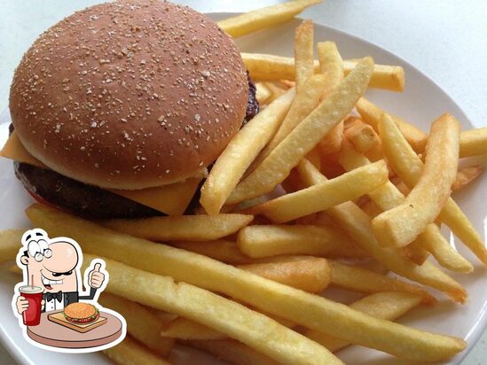 Menu at Wimpy restaurant, Dingwall
