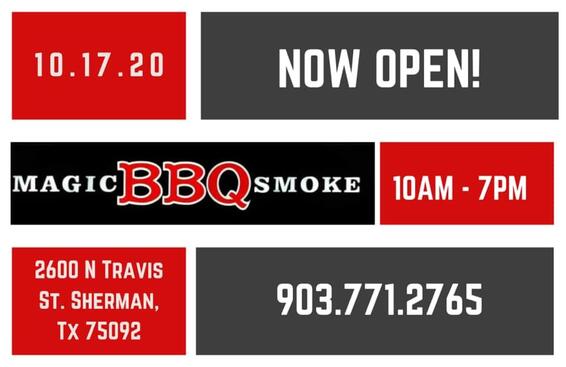 Magic Smoke BBQ, 2600 N Travis St in Sherman - Restaurant menu and reviews