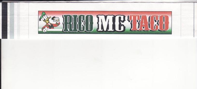 Menu at RICO MC TACO restaurant, San Juan Bautista Tuxtepec, avenida 20 ...