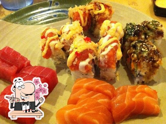 Menu at Shinju Japanese Buffet restaurant, Davie