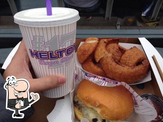 Menu at Helton Burger Shack restaurant, Denver