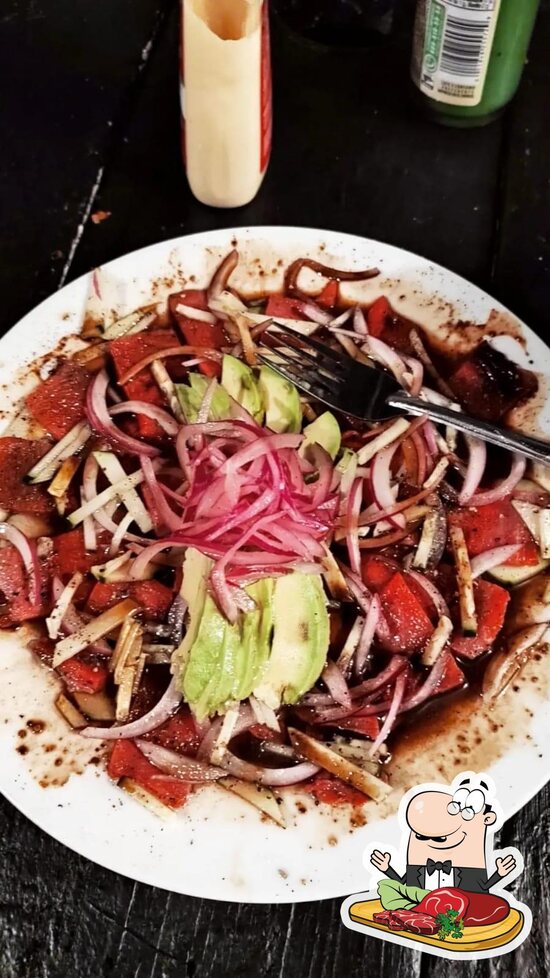 Carta del restaurante El belico, Mazatlán