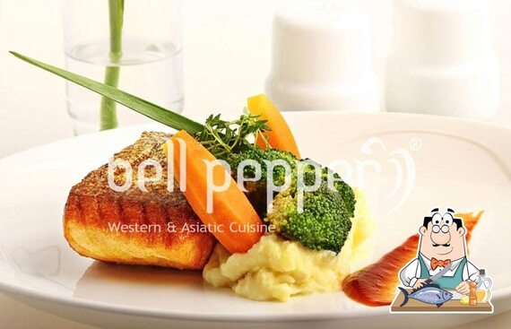Menu at Bell Pepper restaurant, South Jakarta, QR77+MPM