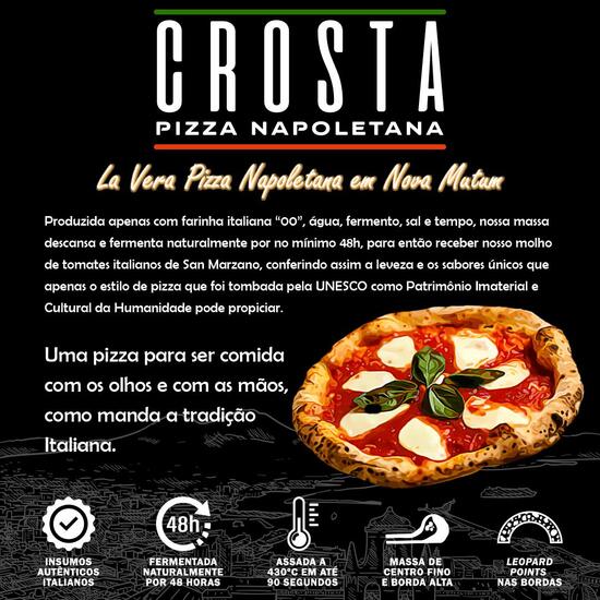 Menu em Crosta Pizza Napoletana restaurante, Nova Mutum