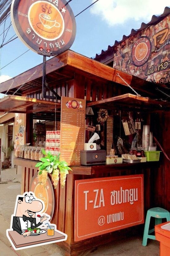 T-za ชาปากยูน สาขาบางแฟบ cafe, Tha Chang - Restaurant reviews