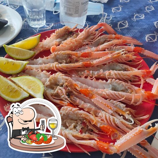 Carta del restaurante Taverna del Pesce, Torre Dell'orso