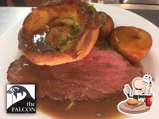 Menu at The New Falcon Inn restaurant, Hinstock