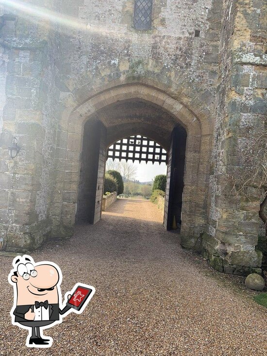 Menu at Amberley Castle restaurant, Arundel