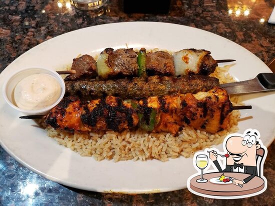 Menu at Kabob City restaurant, Hanford