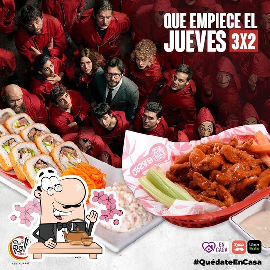 Menu at Que Rollo Sushi Pilares restaurant, Hermosillo, Blvd ...