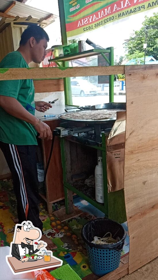Menu at Roti canai seri indomai, Gunung Panjang