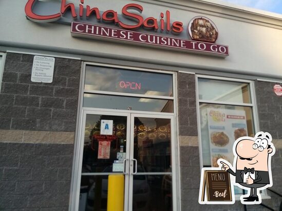 China Sails in Lynn - Restaurant menu and reviews