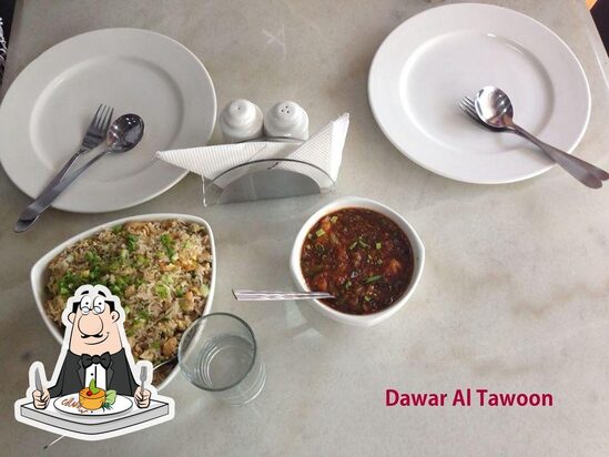 Menu at Dawar Al Tawoon Sharjah pizzeria, Dubai