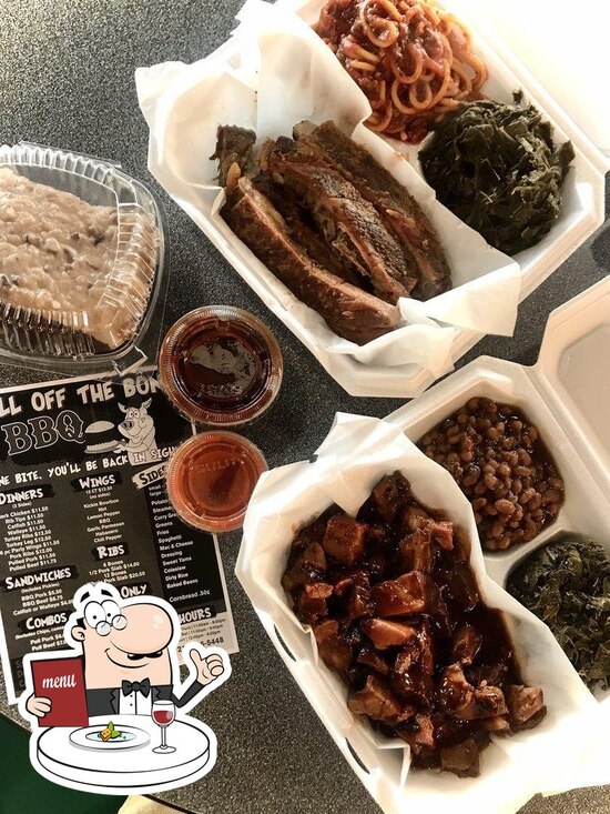 Menu at Fall Off The Bone BBQ & Soul Food, Decatur, 973 E Eldorado St