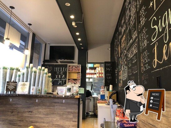 Menu at Infinitea Cafe, Honolulu, N School St