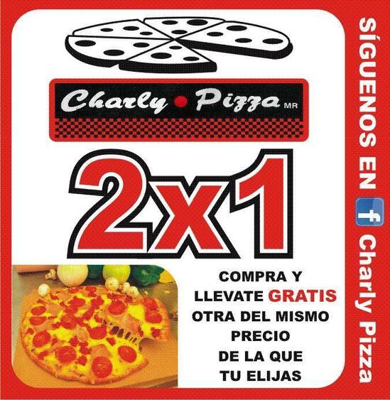 Menu at Charly Pizza restaurant, Coacalco, Av Eje 8