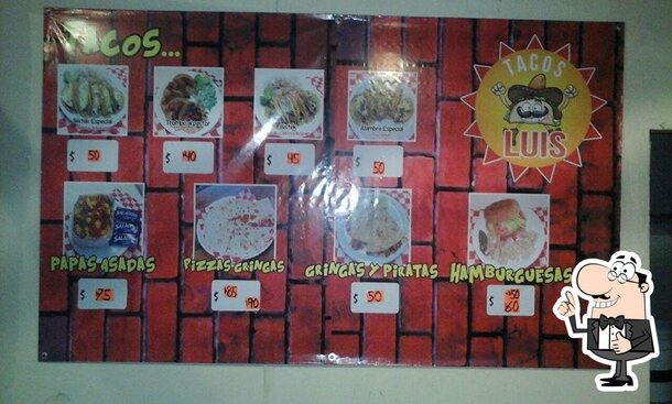 Menu at TACOS LUIS restaurant, Saltillo, Calle Obregon esquina con ...