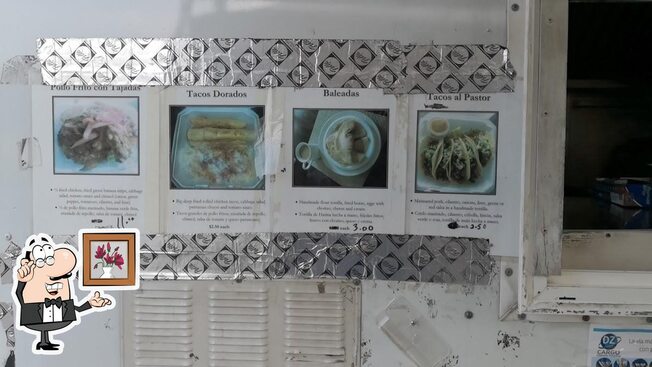 Menu at Comida Latina Rosy Food Truck restaurant, Charlottesville