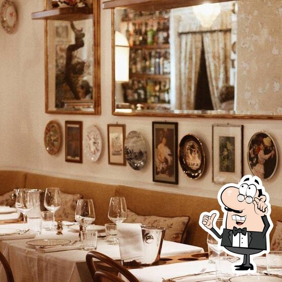 Menu da La Gioia ristorante, Milano
