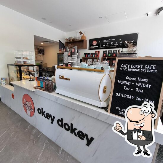 Menu at Okey Dokey Café (Skytower Brisbane) cafe, Brisbane City