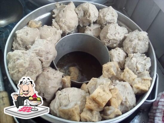 Menu at Bakso Keweng cafe, Sentul
