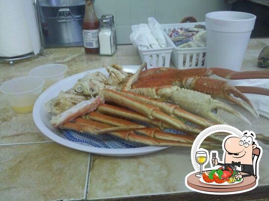 Menu at Capt. Don's Seafood restaurant, Pelham